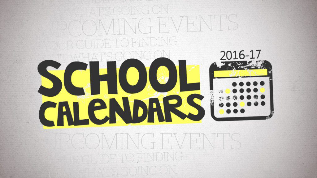 2016-17 School Calendars | Bible Center School